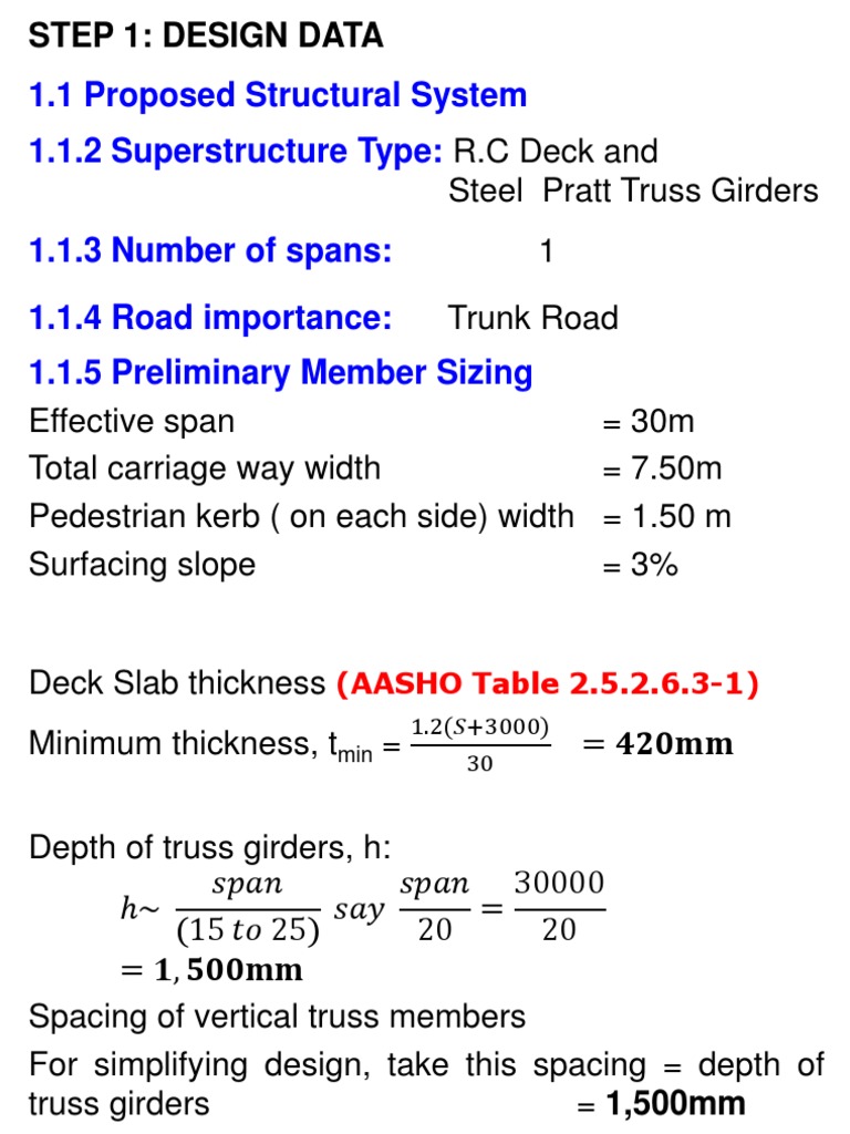 Composite Bridge Design | PDF | Truss | Bridge