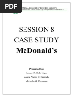 Mcdonald Case Study | PDF | Mc Donald's | Hamburgers