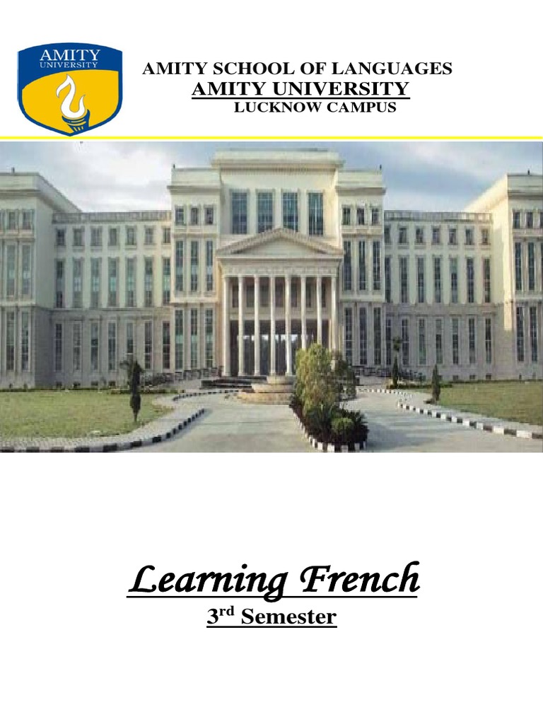 French BOOKLET III | PDF | Grammatical Conjugation | Syntactic ...