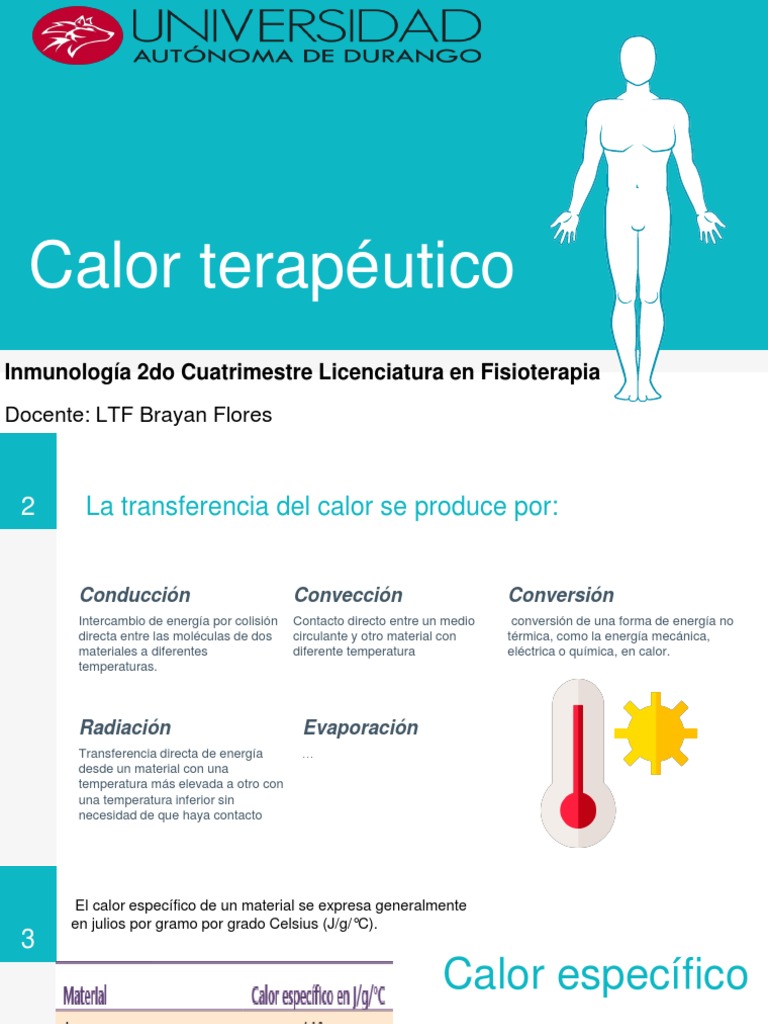 Termoterapia: Mecanismos y Efectos | PDF | Calor | Física Aplicada e ...