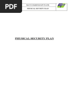 Security Management Plan Template | PDF | Security Guard | Identity ...