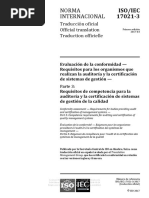 ISO_IEC_17043_2023(es) | PDF | Organización internacional para la ...