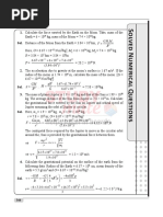 Class 11 Physics Gravitation 30 Numerical Questions With Solutions Full | PDF | Orbit ...