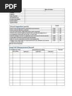 Porta Cabin Inspection Checklist | PDF | Ac Power Plugs And Sockets ...