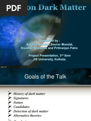 Dark Matter Ppt