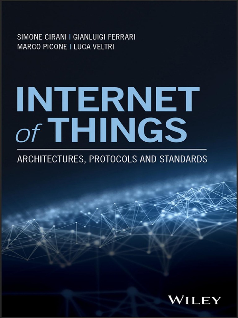 Internet of Things Architectures Protocols and Standards PDF | PDF