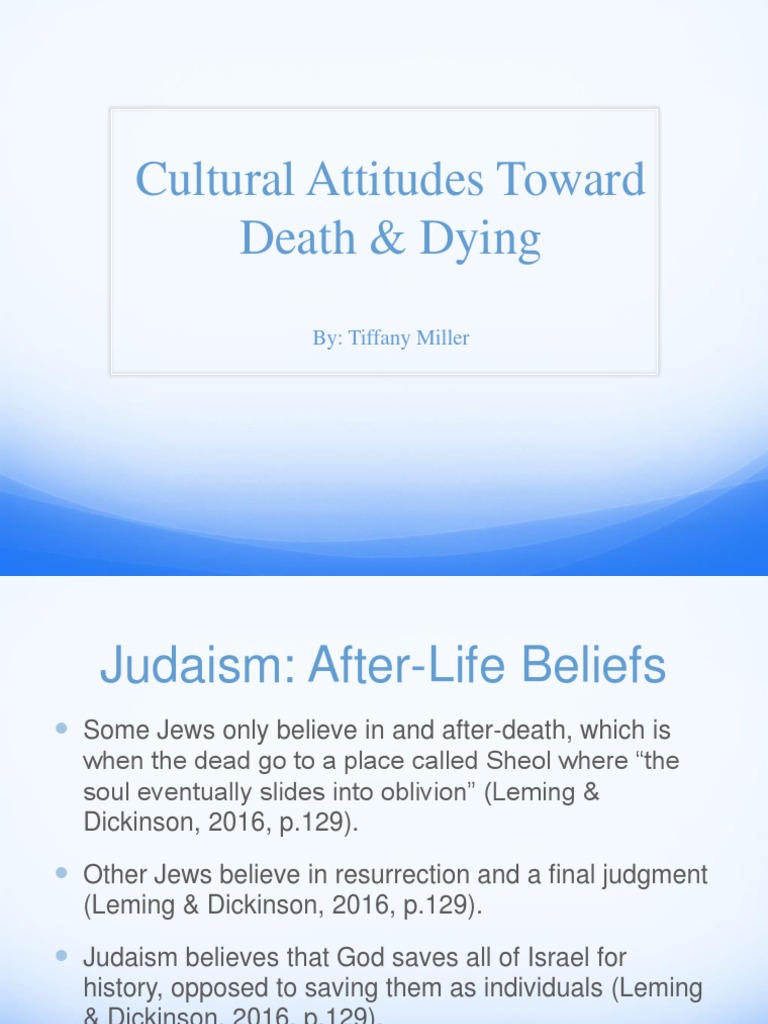 Death and Dying With Different Religions | PDF | Funeral | Afterlife
