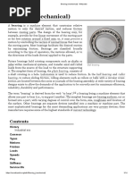Fixed vs Floating Bearing Overview | PDF | Bearing (Mechanical) | Machines