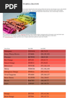 Kode Warna Kulit Manusia Secara Umum | PDF | Olahraga & Rekreasi