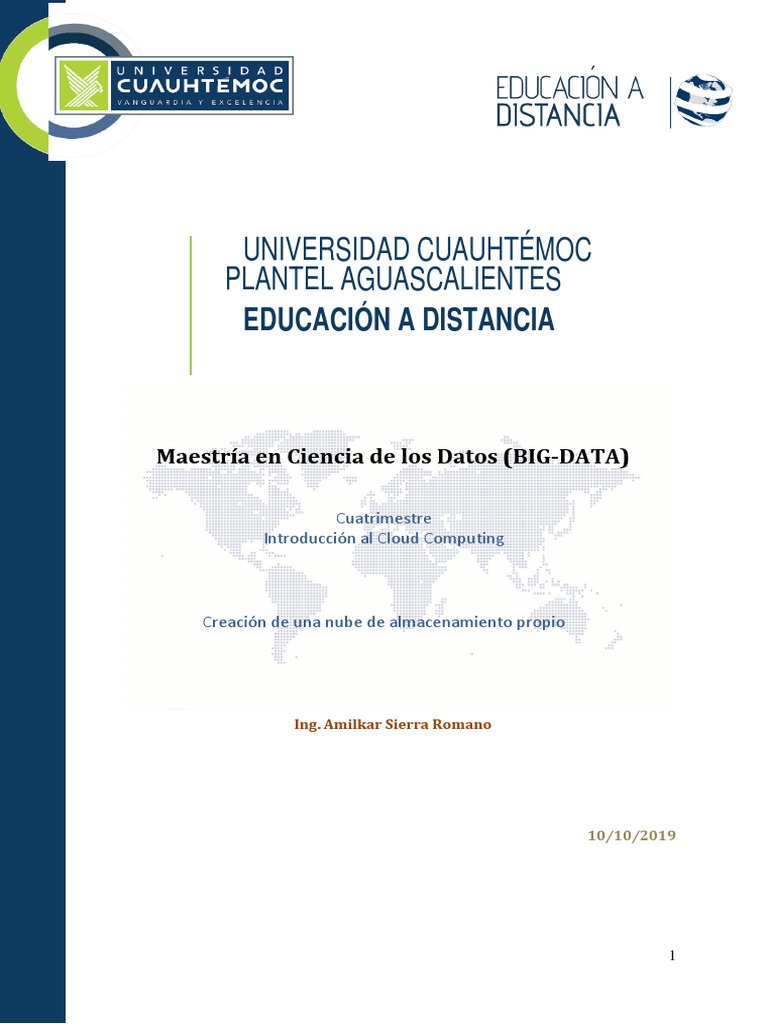 Proyecto Final Cloud Computing | PDF | Computación en la nube | Archivo de computadora