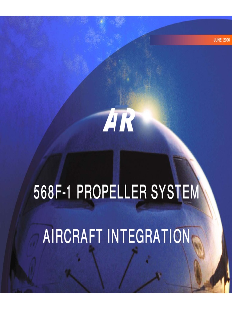 ATR 568F-1 Propeller Overview | PDF | Aviation | Aerospace Engineering