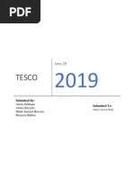Tesco Organizational Structure | PDF | Tesco | Organizational Structure