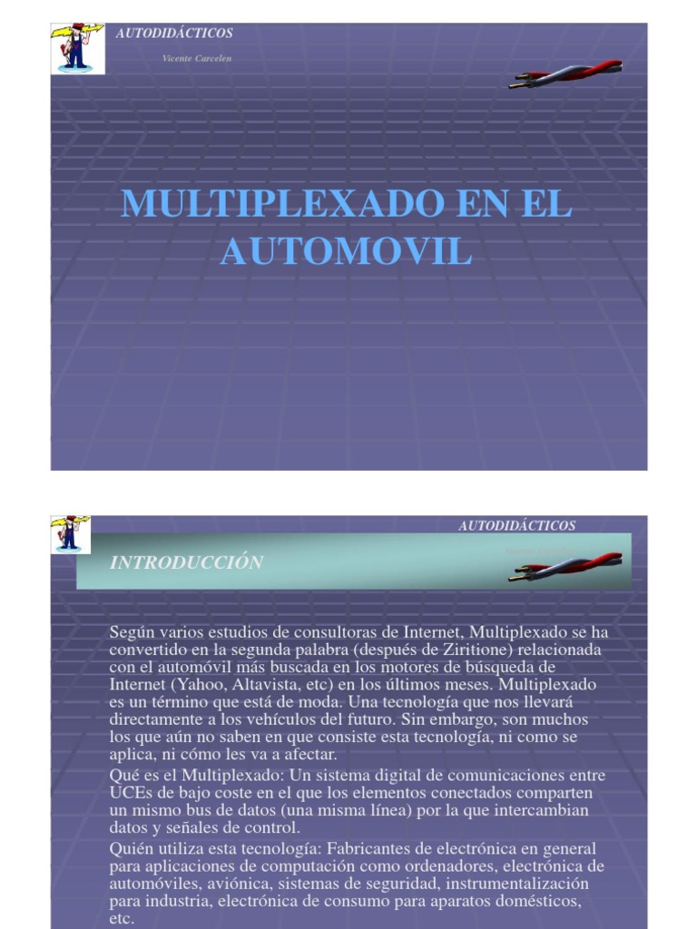 Microsoft PowerPoint - Multiplexado - en - El - Automovil (Só de Leitura) (Modo de ...