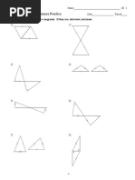 SSS, SAS, ASA, AAS Congruence Worksheet | PDF | Euclidean Geometry | Euclid