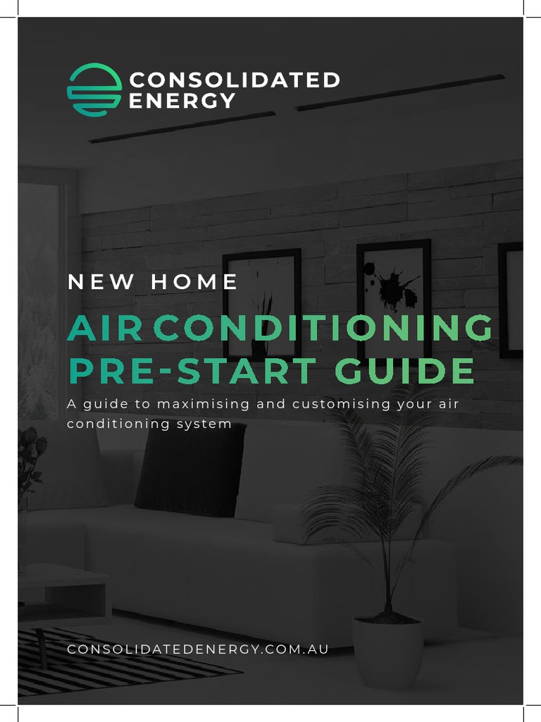 Air Con Pre-Start (Print Ready) | PDF | Air Conditioning | Duct (Flow)