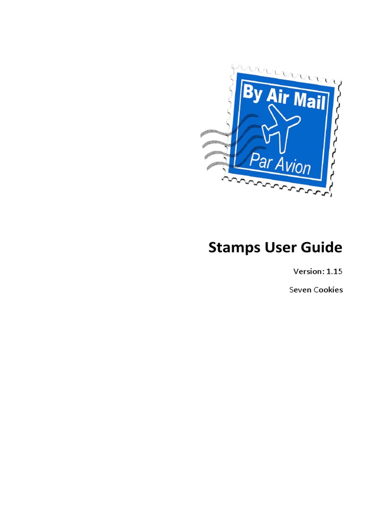Stamps User Guide v1.15 | PDF | Comma Separated Values | Databases