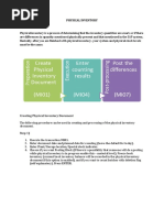 Physical Inventory Tutorial MI01, MI02, MI04, MI07 | PDF | Inventory