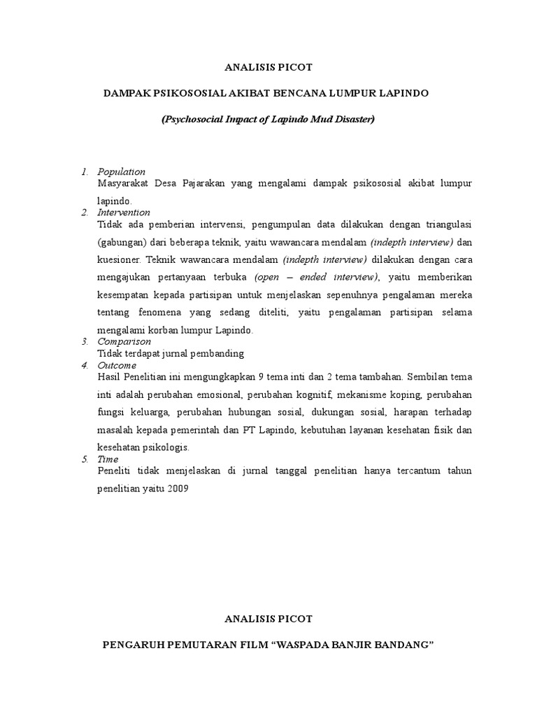 Analisis Picot | PDF