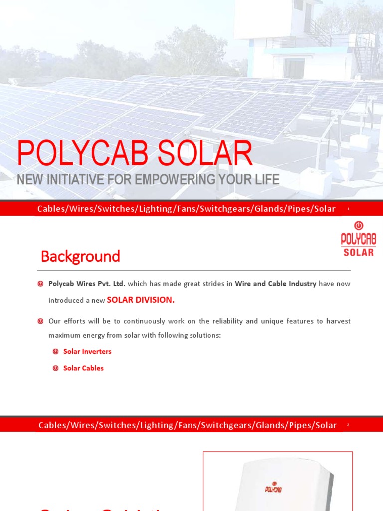 Polycab Ongrid Inverter PDF | PDF | Power Inverter | Direct Current