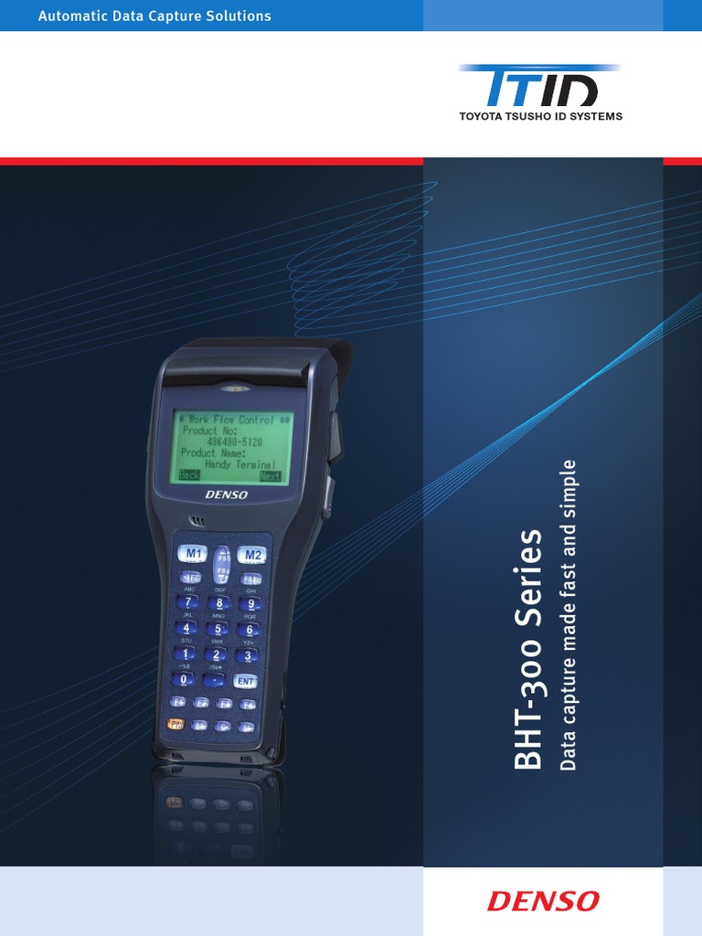 Denso BHT-300 - Leaflet English PDF | PDF | Battery Charger | Image Scanner