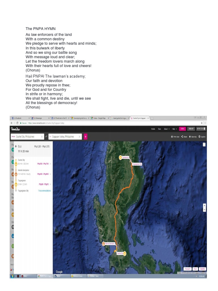 PNPA Hymn and Location | PDF