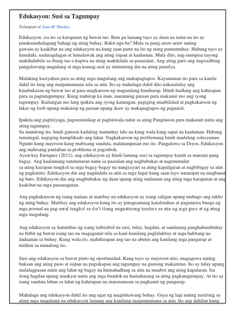 Talumpati | PDF