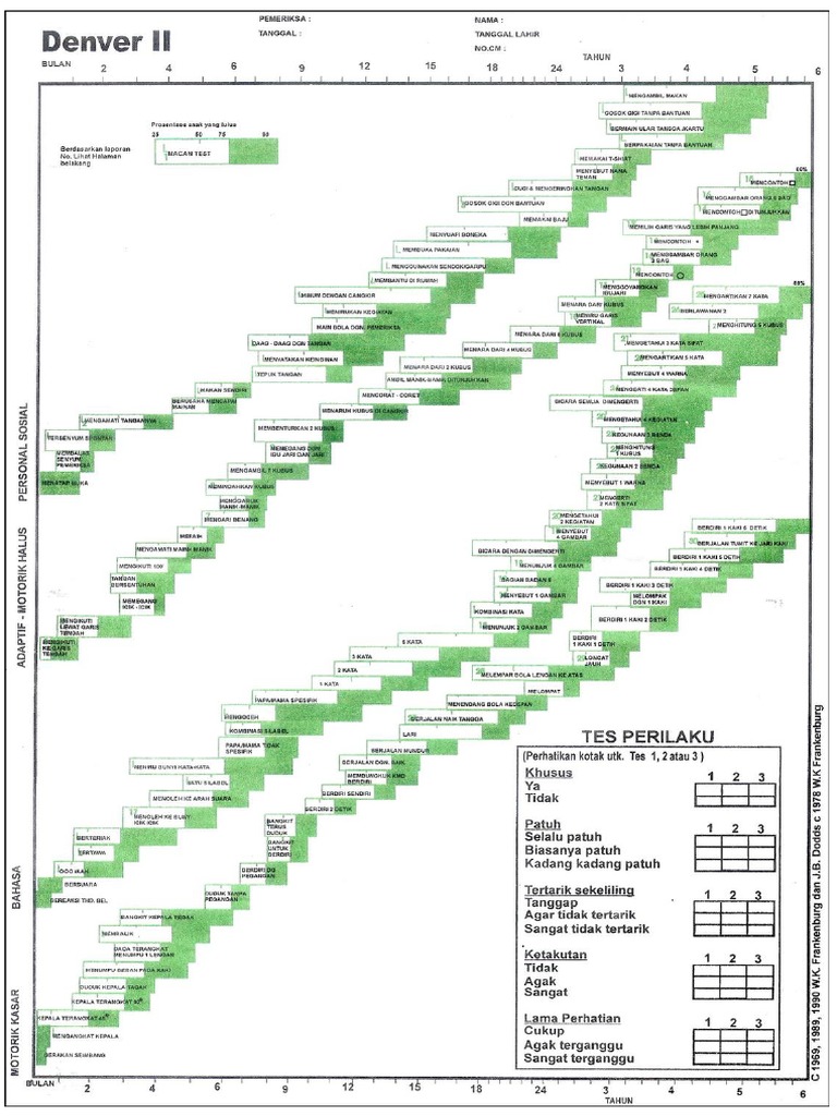 PENGERTIAN DAN PELAKSANAAN DENVER DEVELOPMENTAL SCREENING TEST (DDST ...