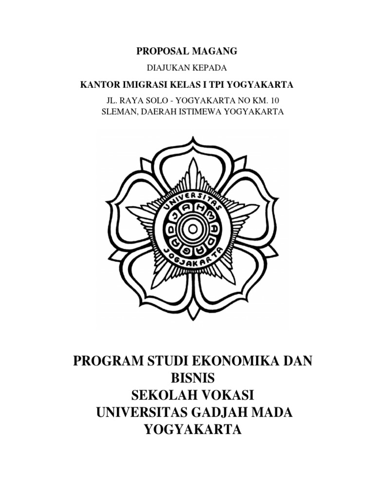 Proposal Magang Eko (Imigrasi) | PDF