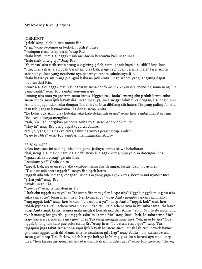 Kumpulan Cerpen Menarik | PDF