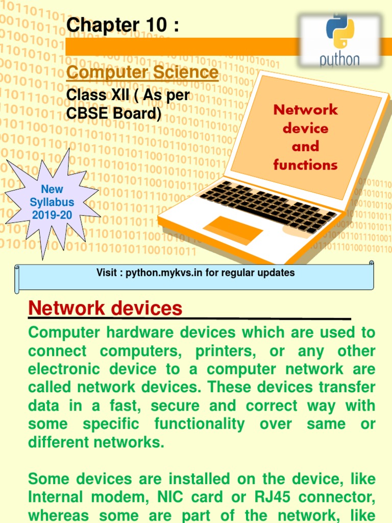 Network Device and Functions PDF | PDF | Transmission Control Protocol | I Pv6