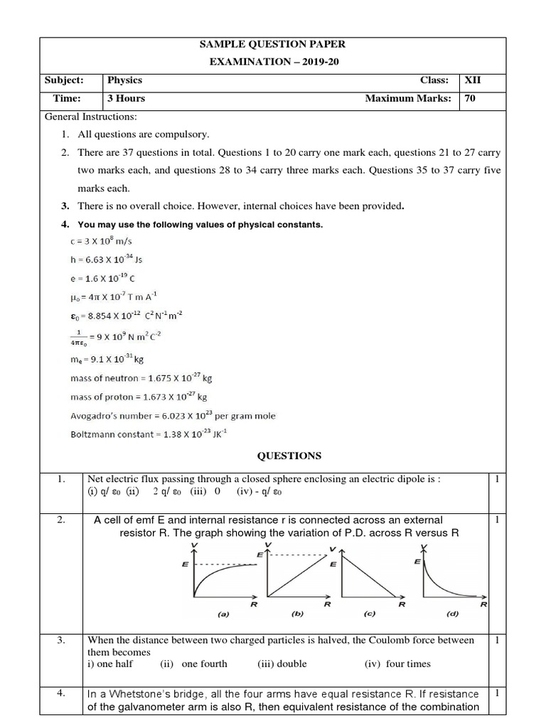 SQP 5 | PDF | Series And Parallel Circuits | Capacitor