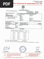 Earthing Test Certificate PDF | PDF