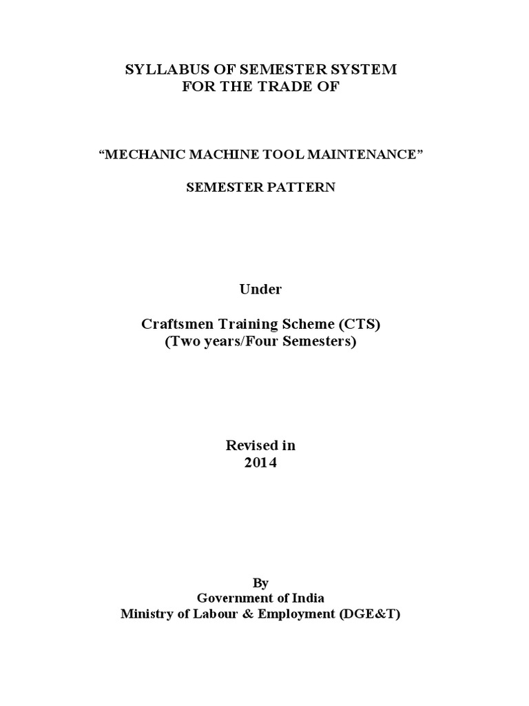 Mechanic Machine Tool Maintenance | PDF | Gear | Belt (Mechanical)