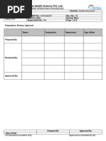 SOP of Release or Rejection of Finished Product | PDF