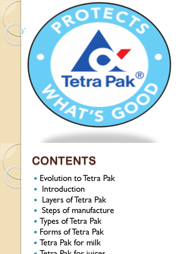 TETRA PAK Packaging | PDF | Food And Drink | Industries