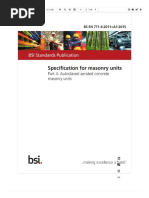 BS en 998-1 2016 | PDF | Mortar (Masonry) | Concrete