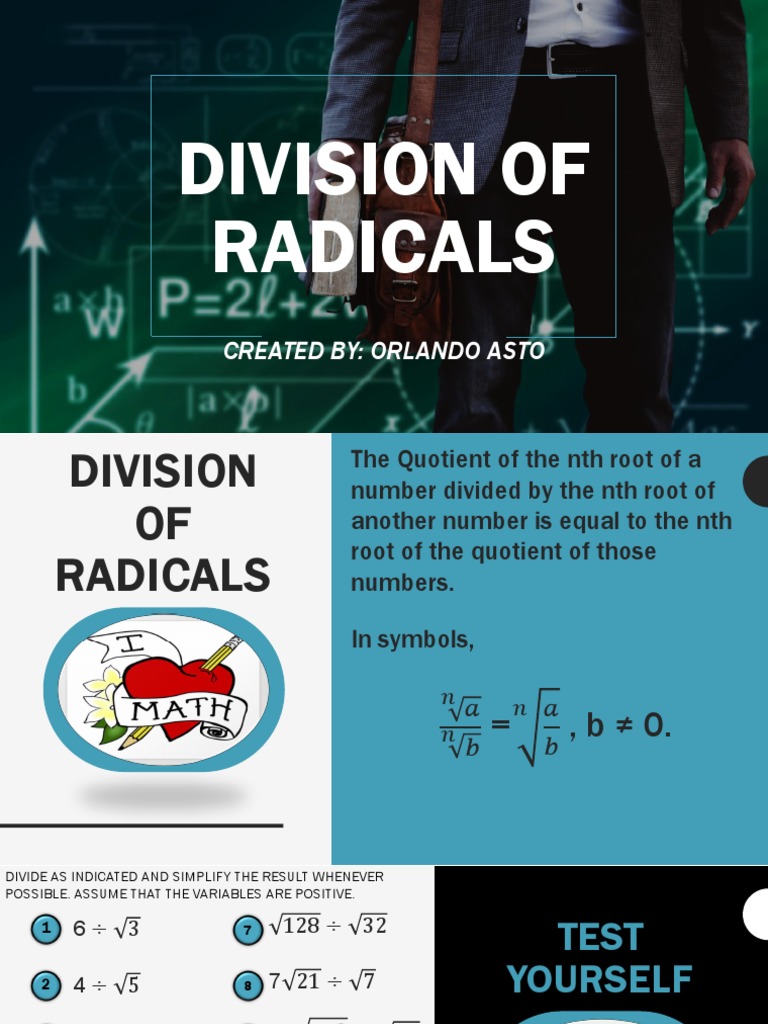 Division of Radicals Explained | PDF