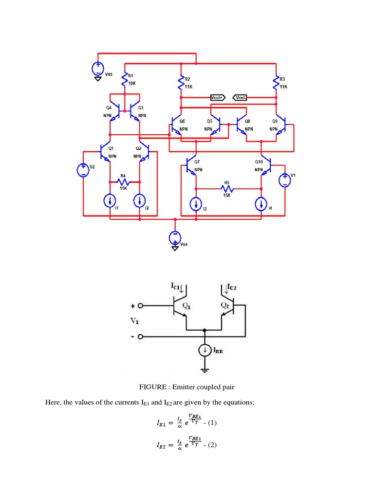 BJT Gibert Multiplier | PDF | Bipolar Junction Transistor | Electrical ...