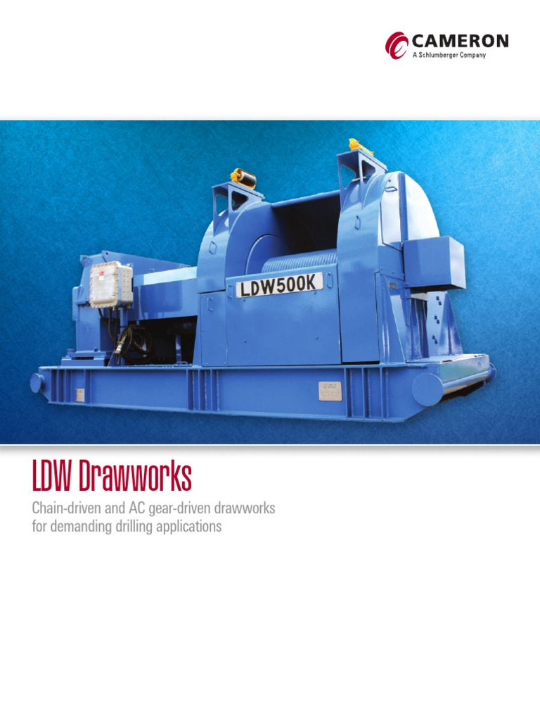 Drawwork Lewco LDW1000K | PDF | Horsepower | Transmission (Mechanics)