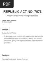 RA No. 7924 MMDA Law | PDF | Government | Public Law