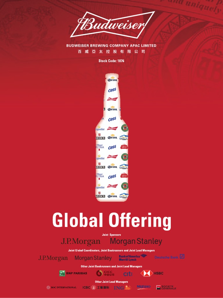 Bud APAC - Prospectus PDF | PDF | Earnings Before Interest | Securities ...