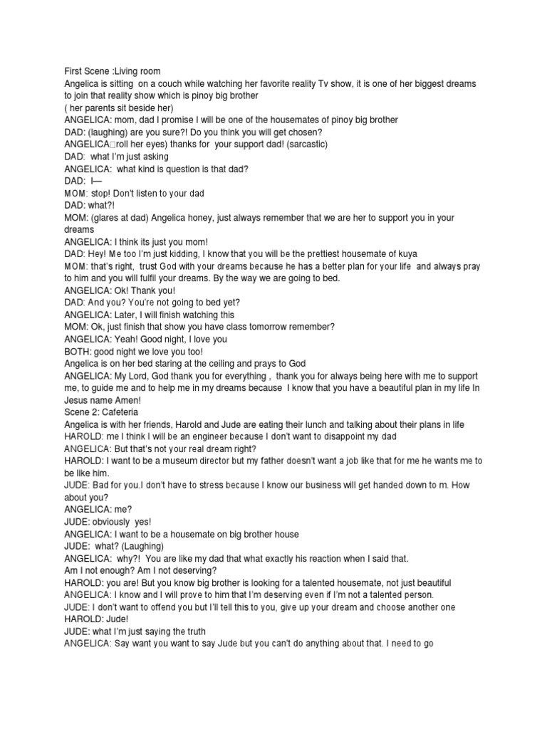 Script Angelica PBB | PDF