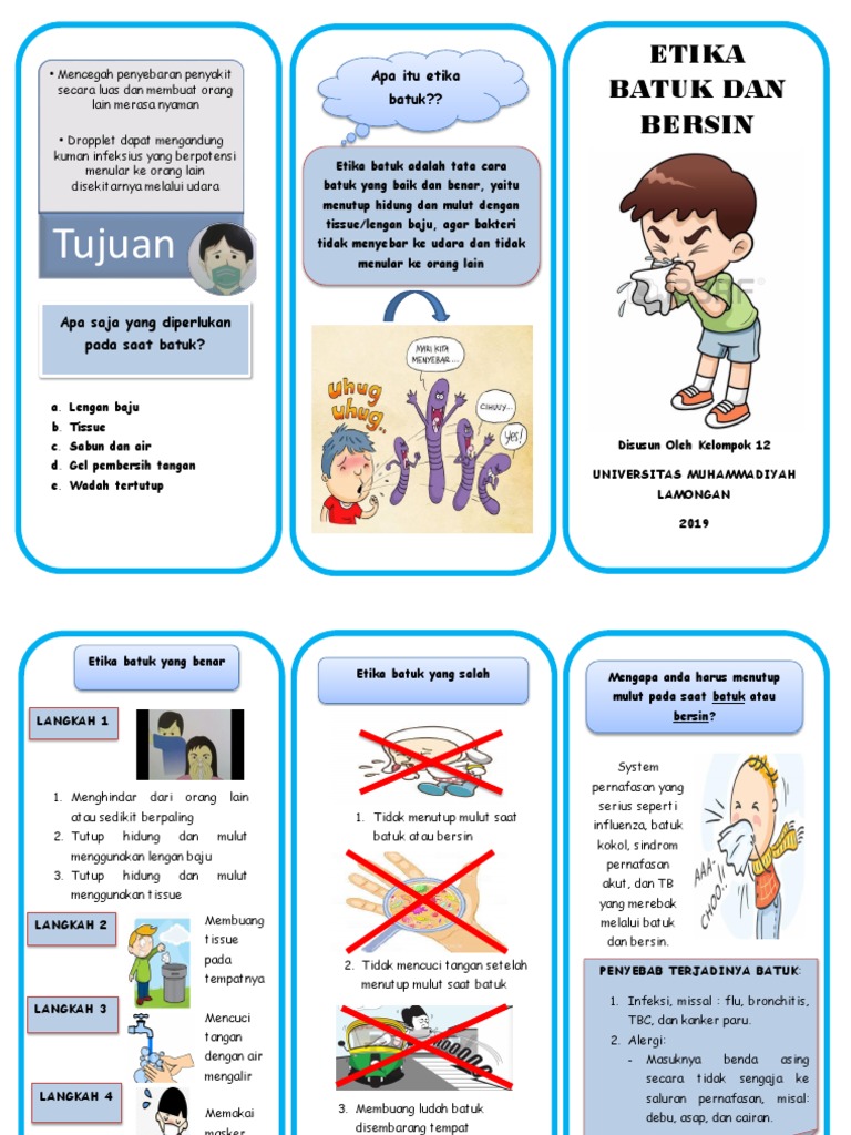 Leaflet Etika Batuk Baru | PDF