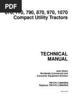 John Deere 210LE Landscape Loader Technical Repair Manual TM1692 - PDF Download | PDF