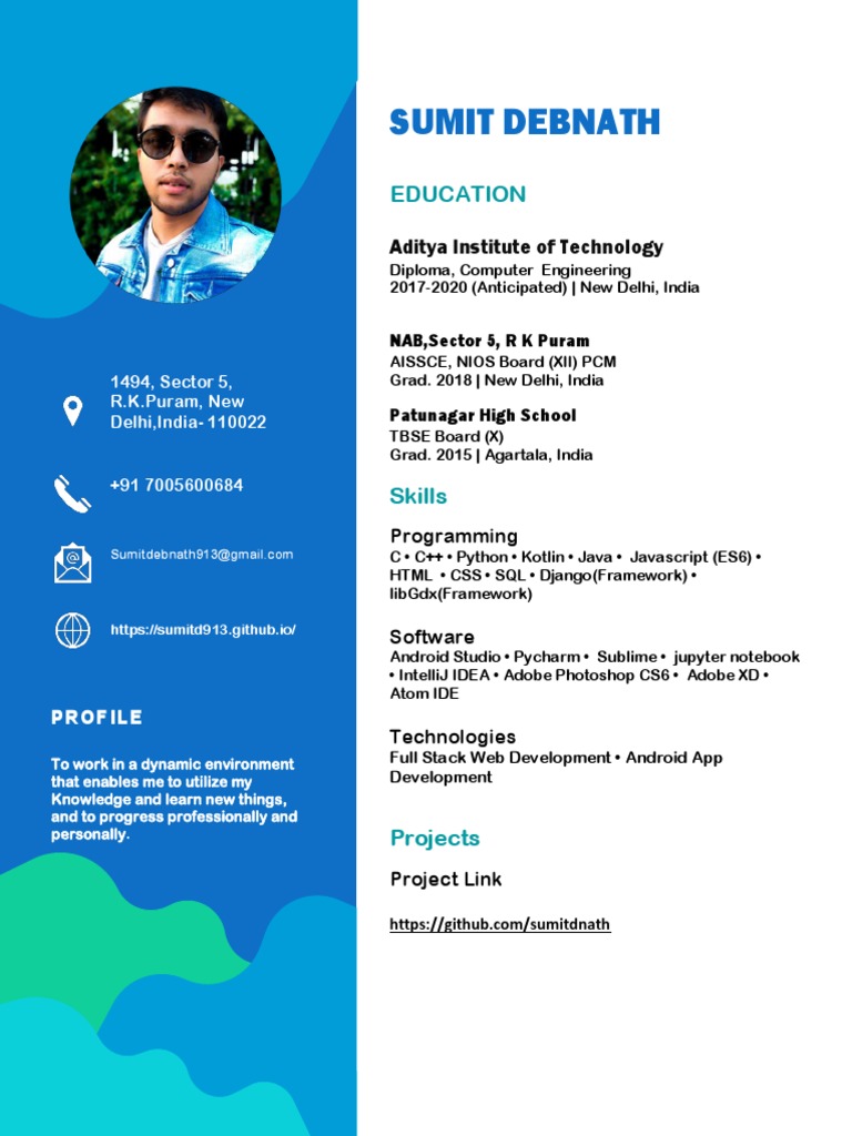 Sumit DEBNATH Resume | PDF