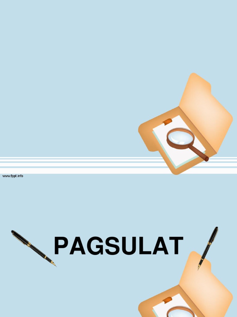 PAGSULAT | PDF