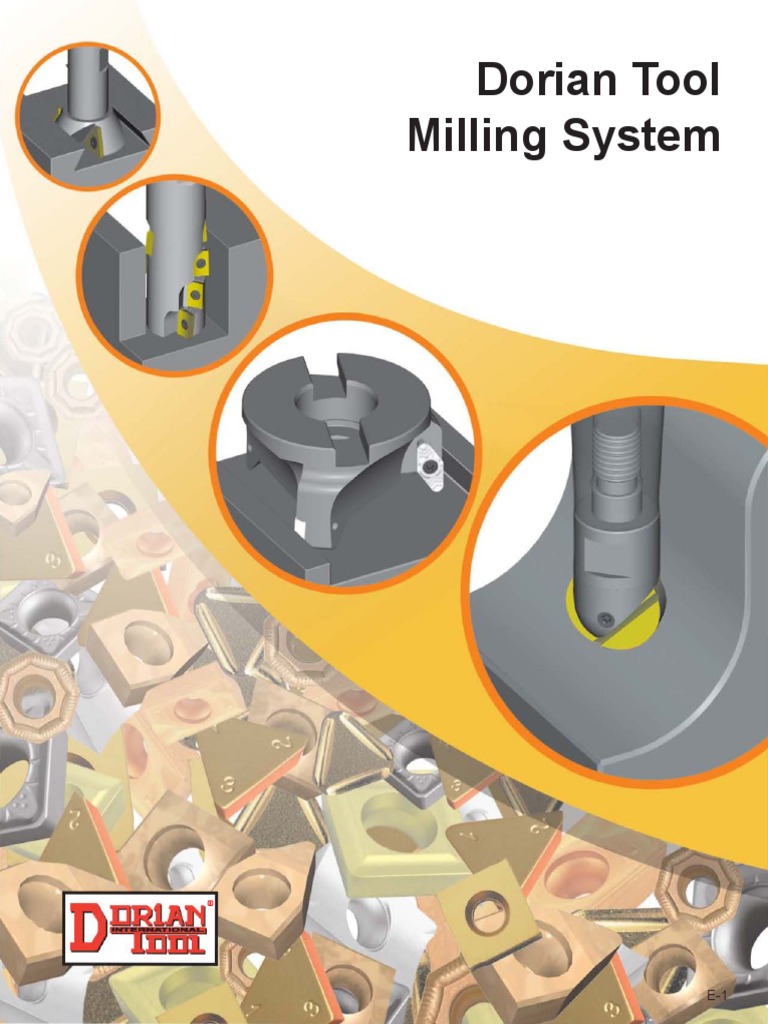 Dorian Tool Milling System Catalog | PDF | Machining | Metalworking