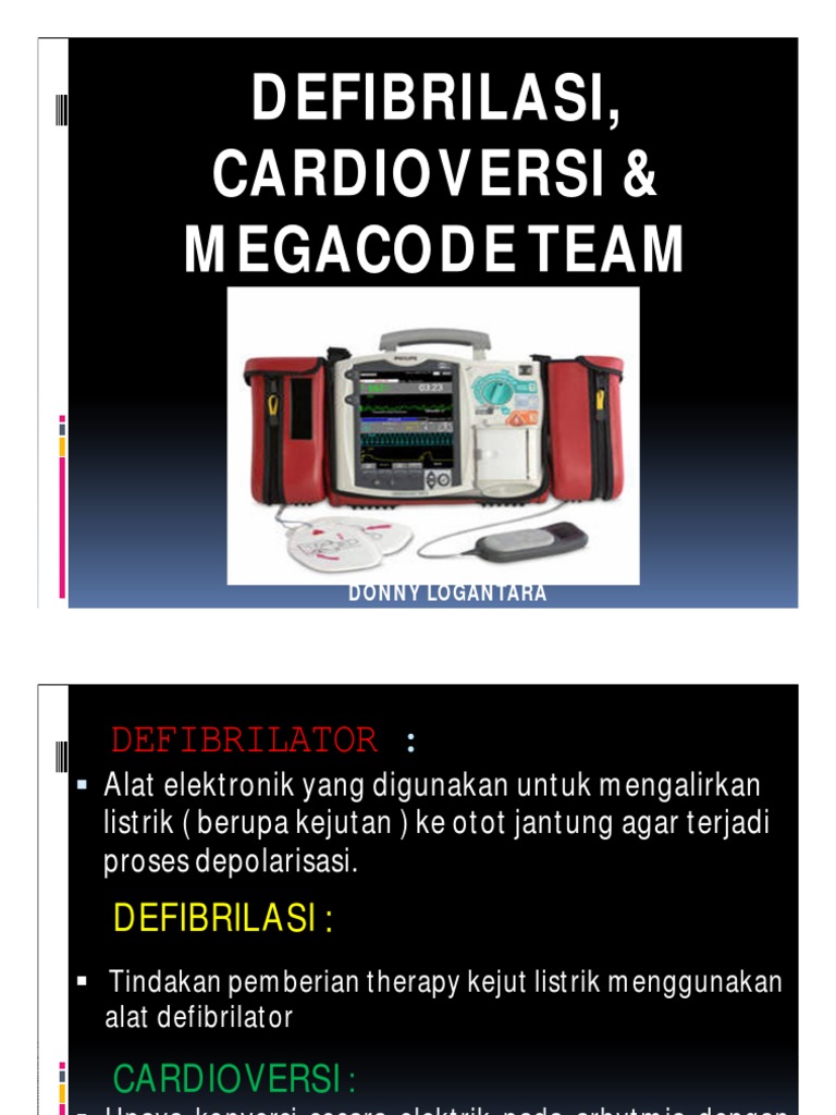Donny Defib & Mega Code | PDF