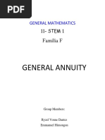 Lesson 29 - General Annuities | PDF | Present Value | Interest