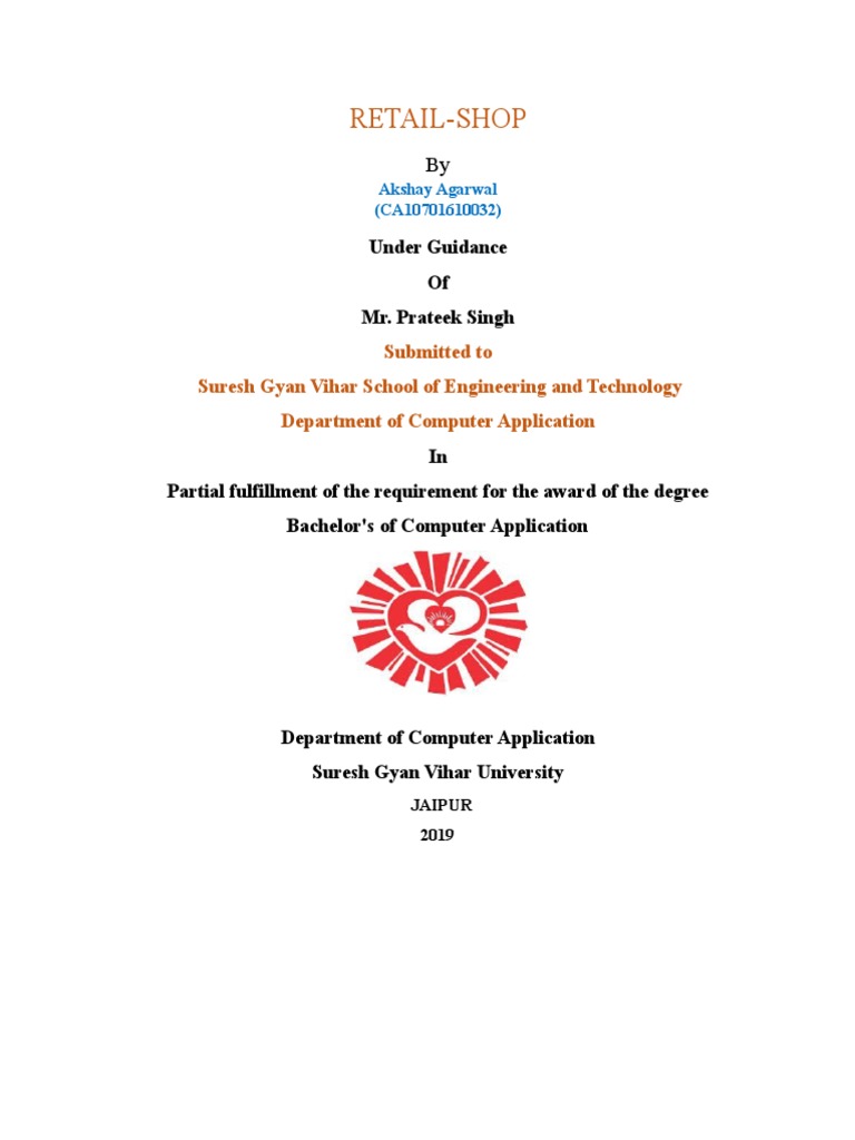 Project Front Page | PDF | Thesis | Educational Stages